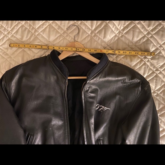 Ericsson | Jackets & Coats | Vintage James Bond Leather Jacket ...